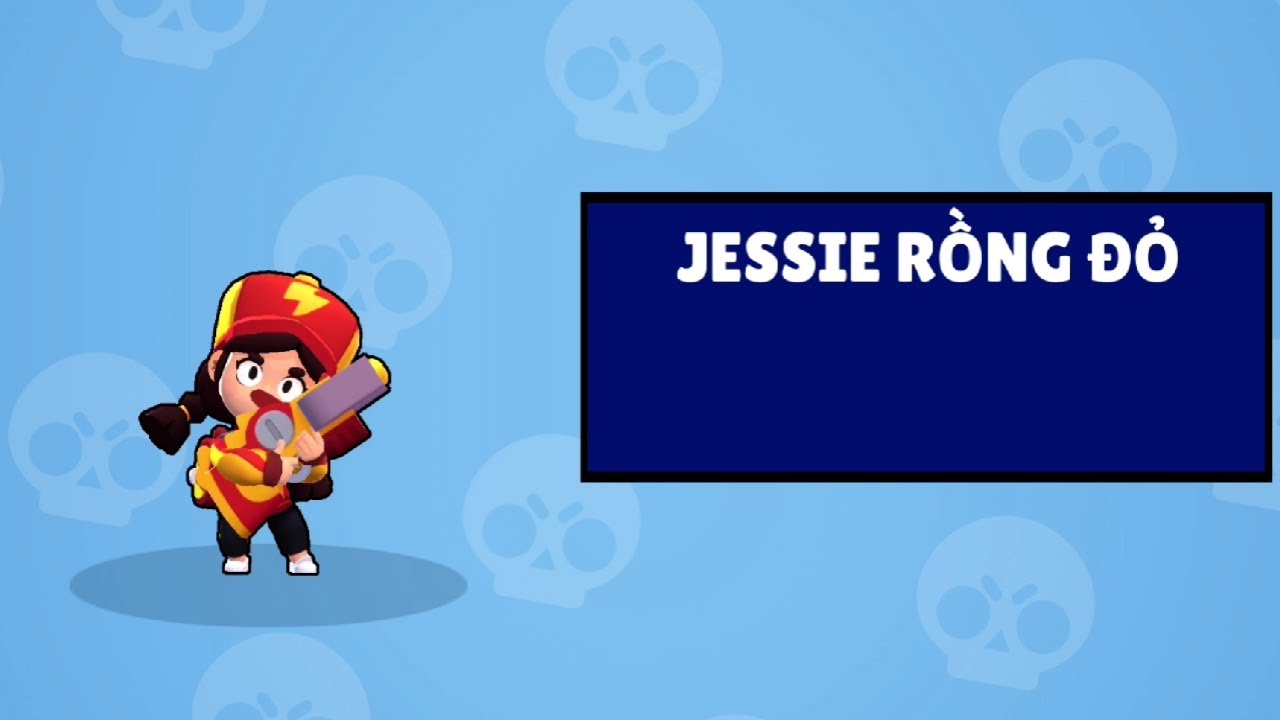 NEW JESSIE SKIN RED DRAGON | Jessie in Brawl Ball | Mr Vũ Gaming - YouTube
