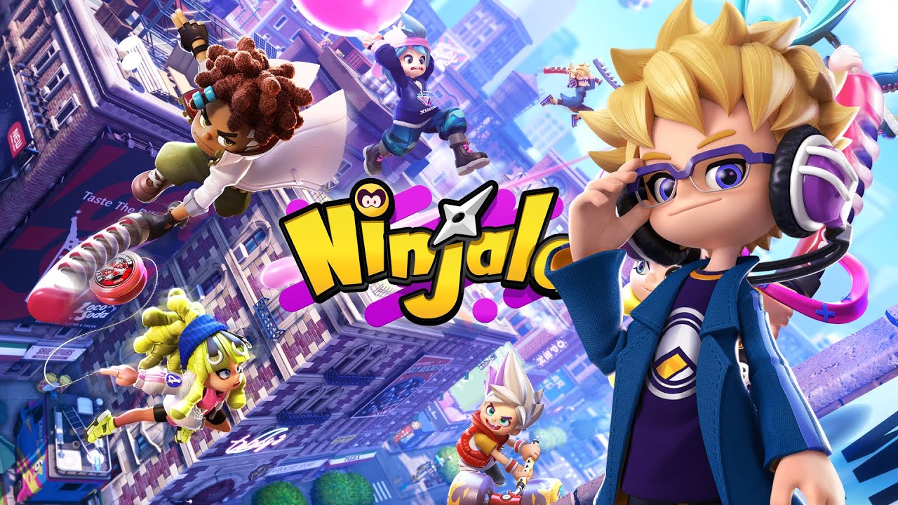 (Switch) Ninjala (P.2) Trying Different Weapons & Finding My Rhythm ...