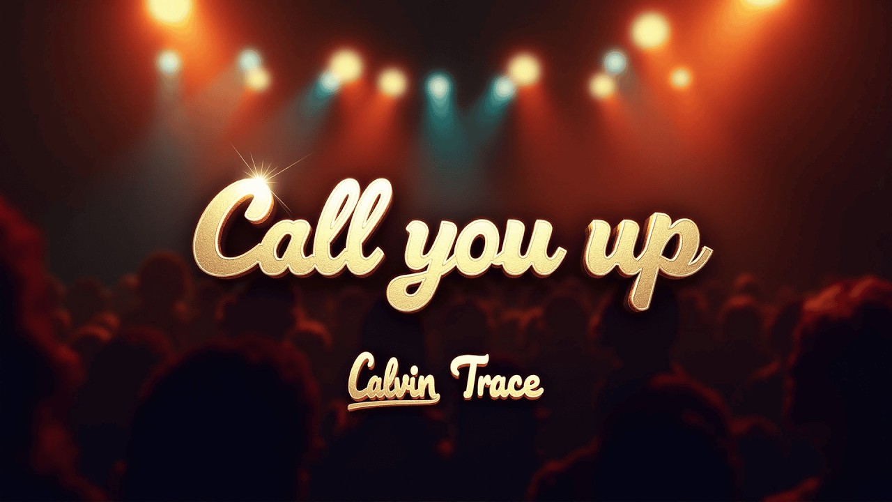 Calvin Trace – Call you up (Lyrics) - YouTube