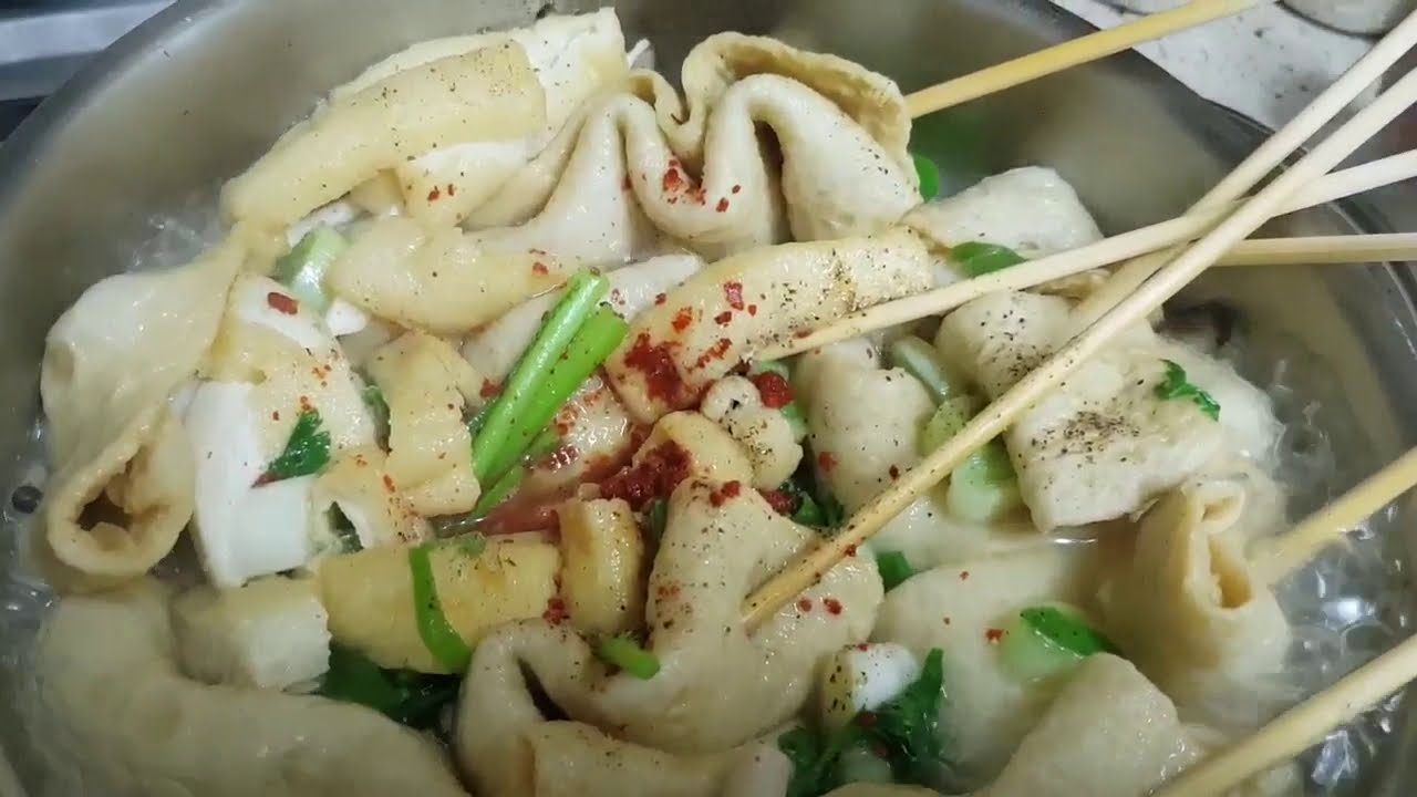 Home cooking odentang odeng soup - YouTube