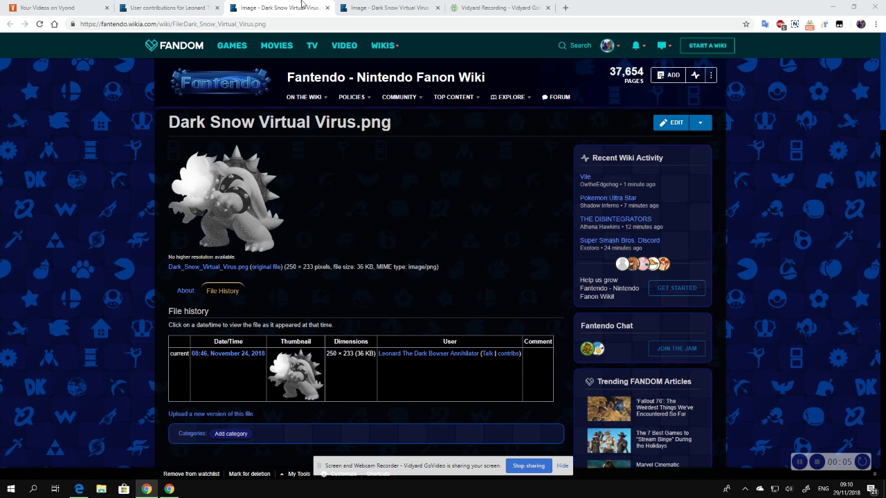 I Made Dark Snow Virtual Virus and Dark Snow Virtual Virus Jr. - YouTube