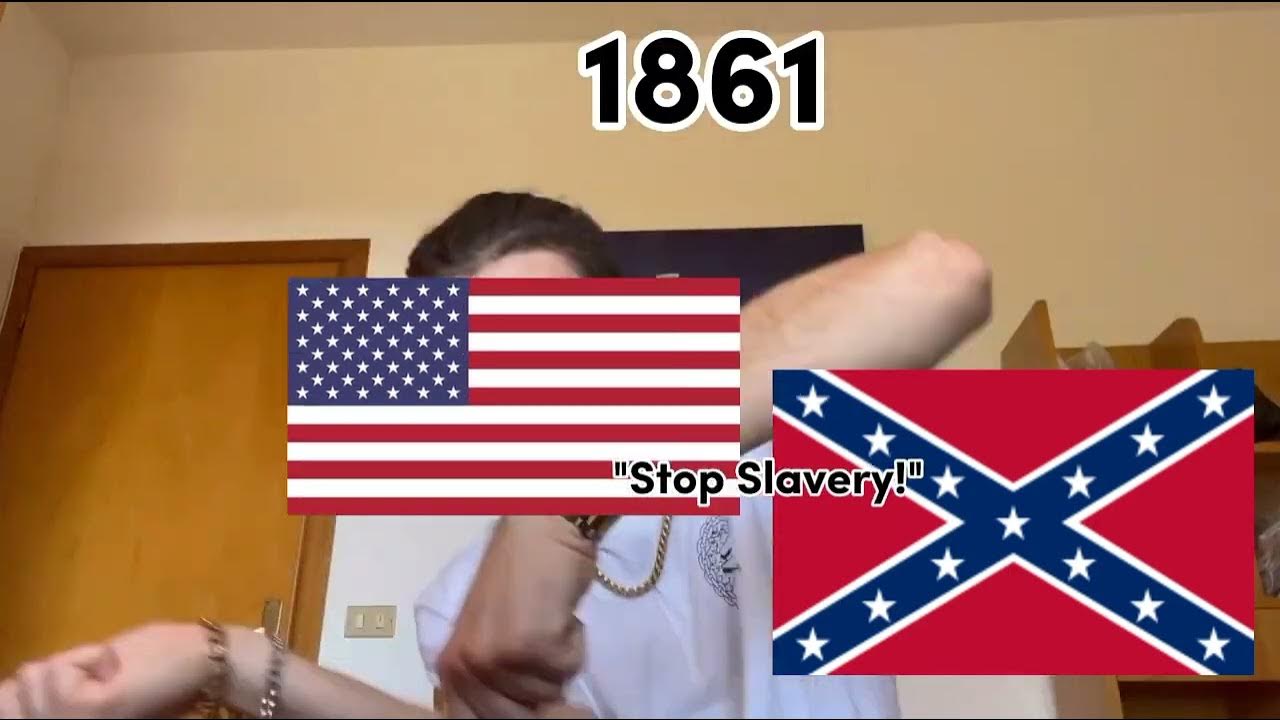 Civil War Explained in 33 Seconds (in a nutshell) - YouTube