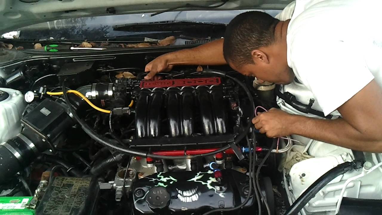 Diamante 94.. 3000 Engine and 3000 GT Manual Transmision Swap... - YouTube