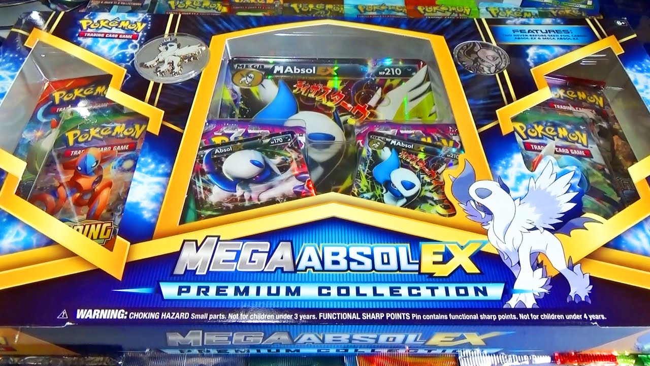 Ouverture du Coffret Pokémon Méga Absol EX Premium Collection - Un ...