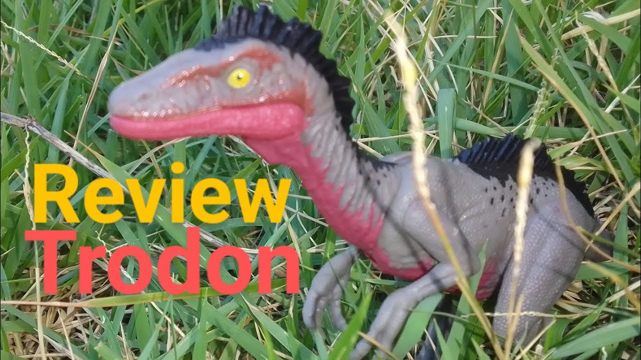 Review e análise do trodon attack pack da mattel - YouTube