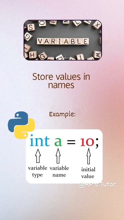 Variablesinpython Variables Python Python3 Pythonforbeginners 🐍 Youtube 