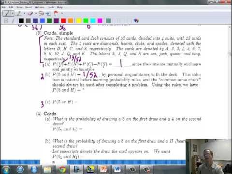 WS Chapter 5b Probability Examples - YouTube