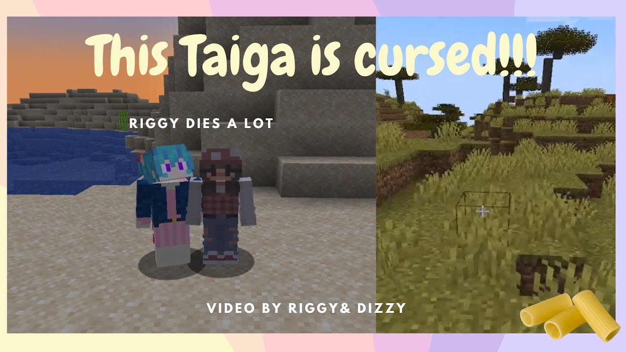 A whole new world! -Minecraft survival world 2(1) (Riggy&Dizzy) - YouTube