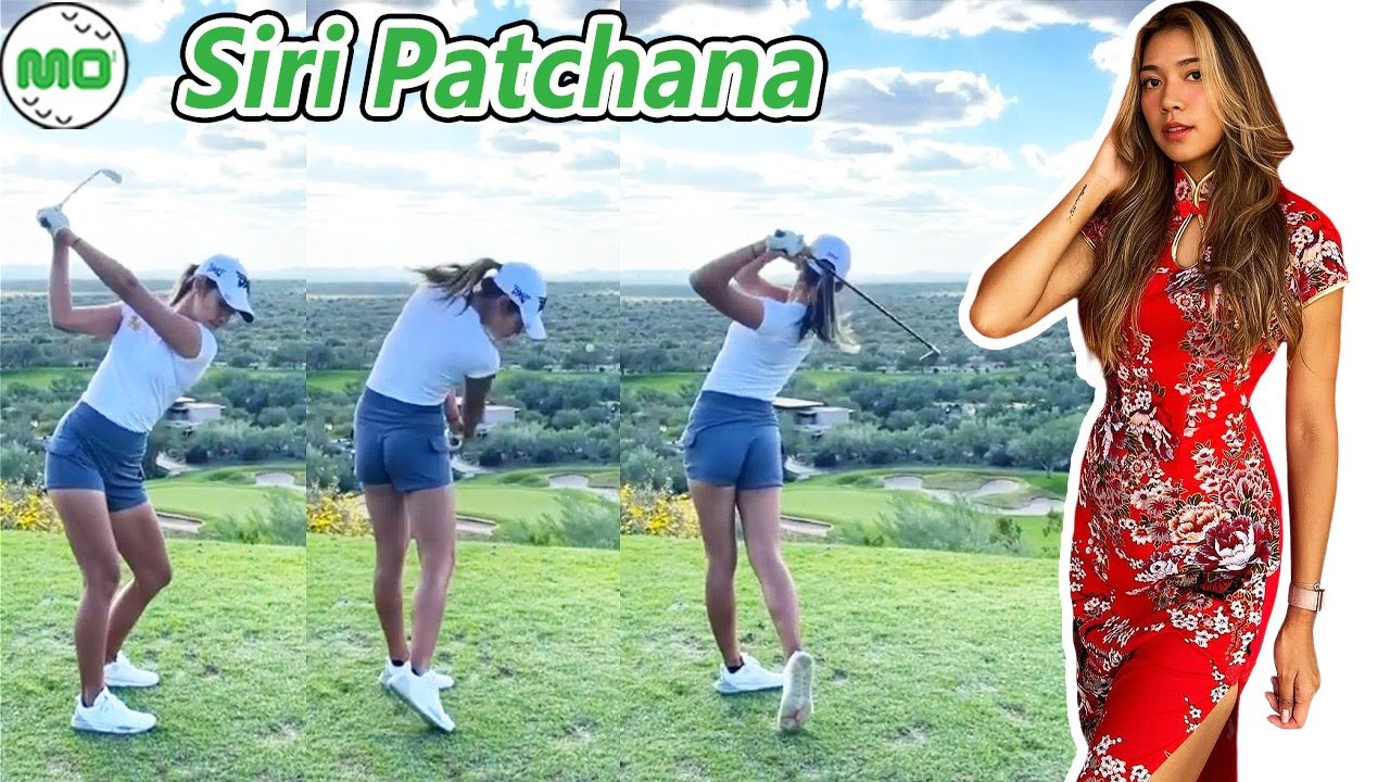 Siri Patchana シリ・パッチャナ タイの女子ゴルフ スローモーションスイング!!! - YouTube