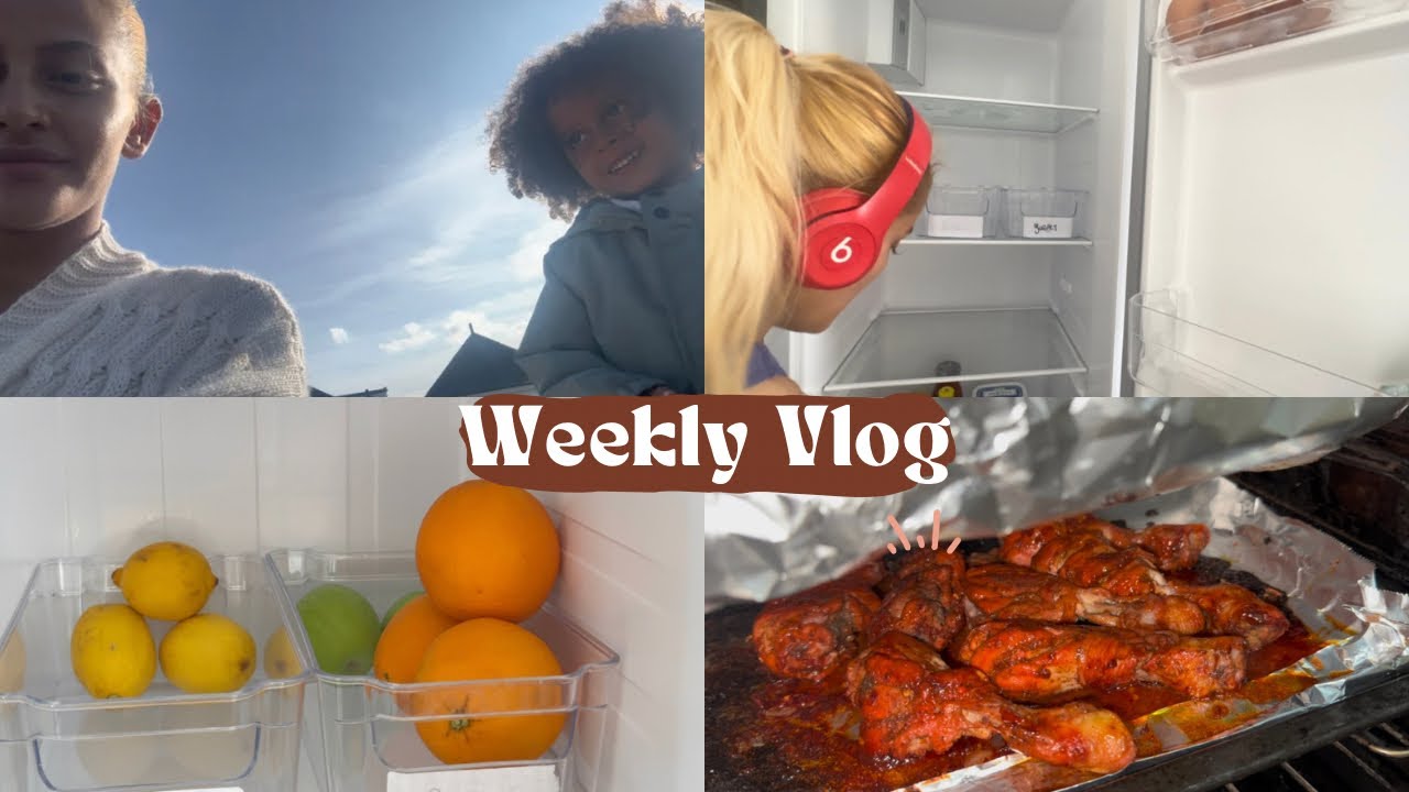 Weekly Vlog #3|• Pregnant & Unwell 🤧|• Food Restock|• Cooking Recipe 👩🏼 ...