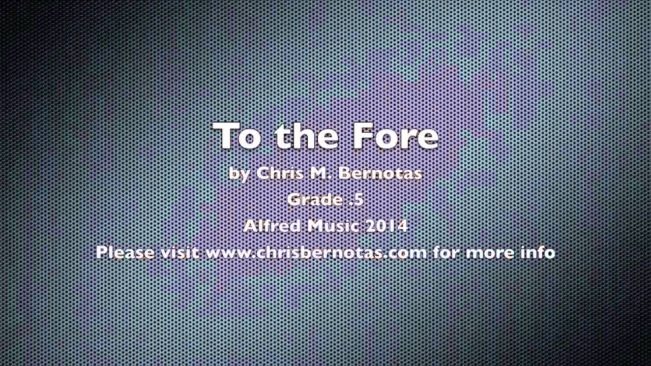 To the Fore - YouTube