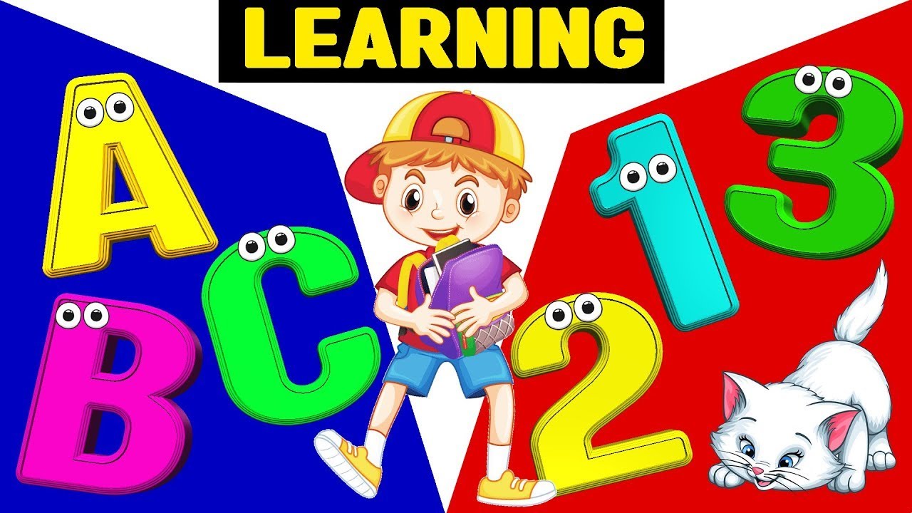 ABC And 123 Learning Videos For 4 Years Old | Kids Learning Videos ...