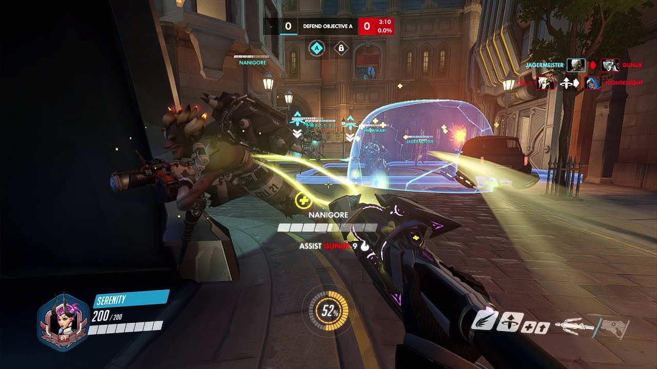 Overwatch Silver Mercy Gameplay - YouTube