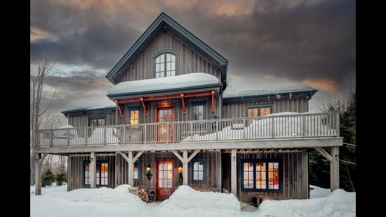 All Season Timber Frame Home Tour: Alpine Magic Project - YouTube