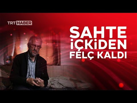 Sahte içkiden felç kaldı: İçmesinler, bu hale düşerler