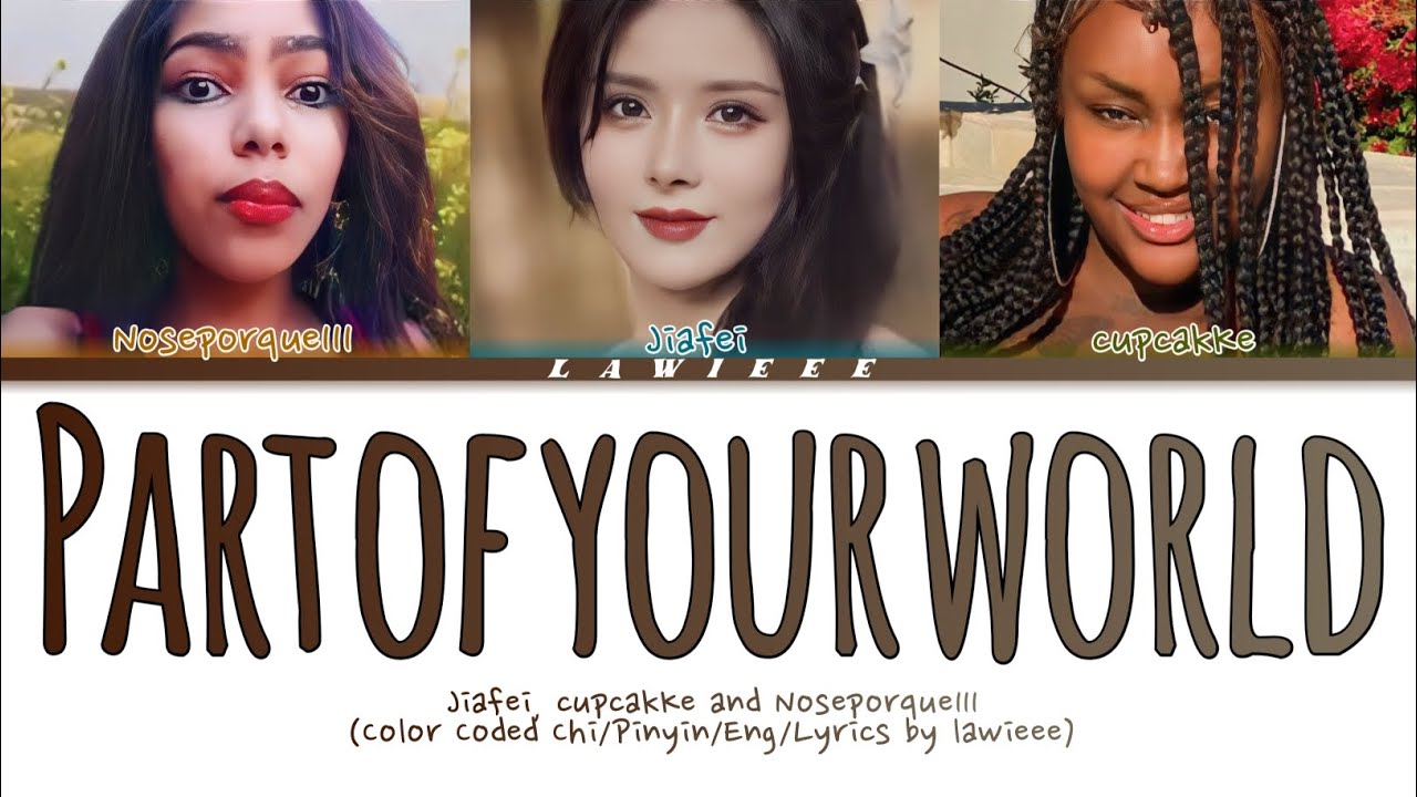 [REPOST] Jiafei, cupcakKe and Noseporque111 - 'Part of your world ...