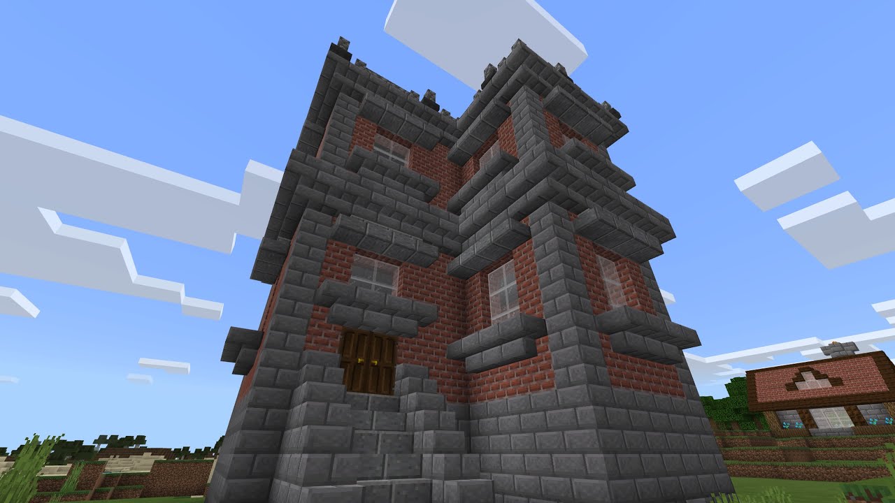 English house/speed build / minecraft - YouTube