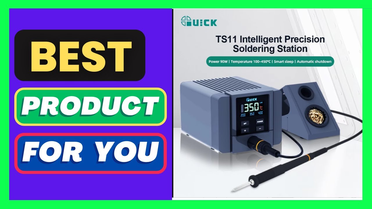 QUICK TS11 90W Smart Precision Soldering - YouTube
