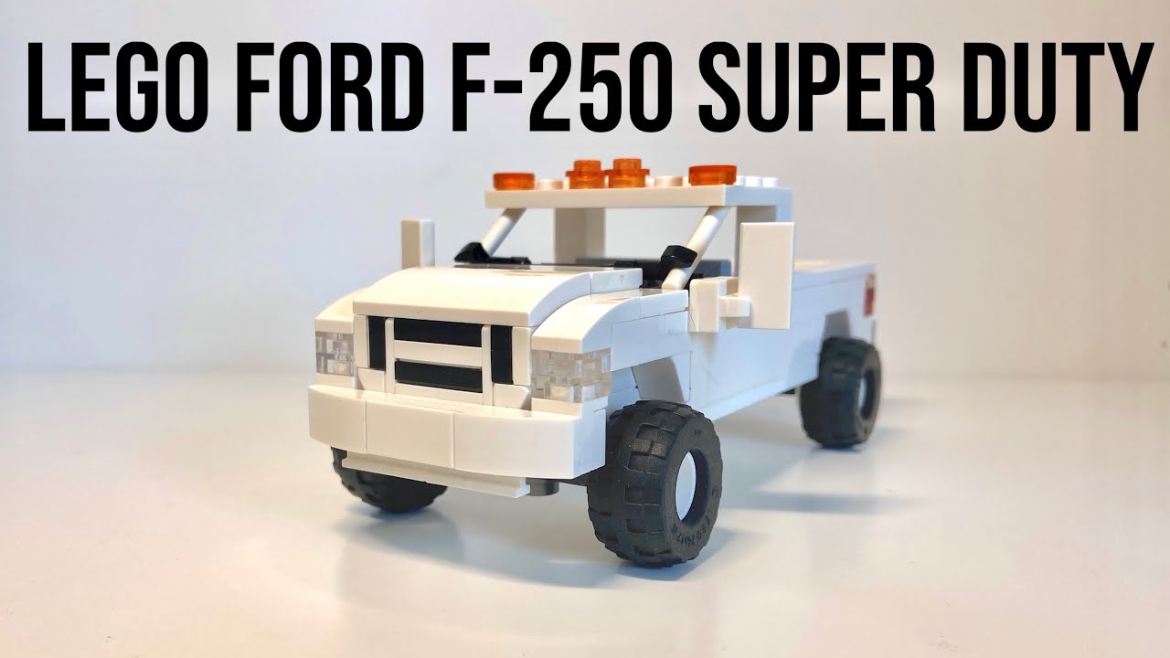 LEGO Ford F-250 Super Duty Diesel Moc Tutorial - YouTube