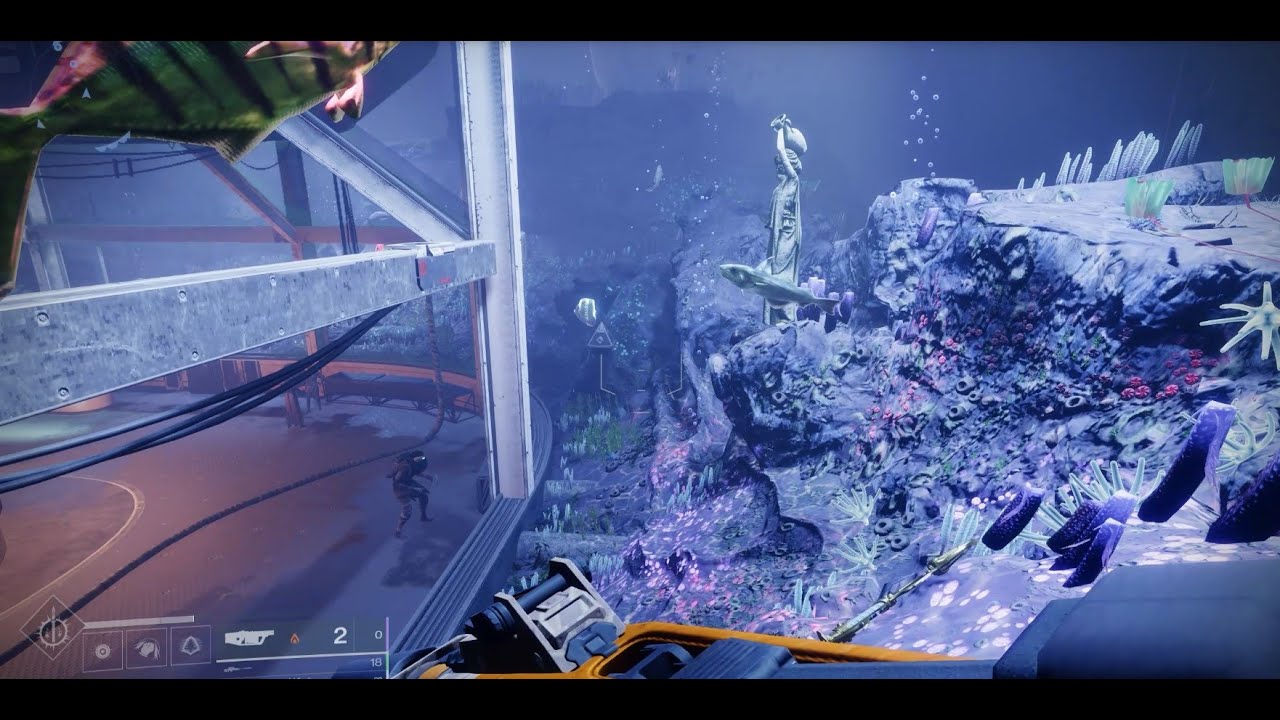 How To Get In The Helm's Fish Tank | Destiny 2 OOB - YouTube