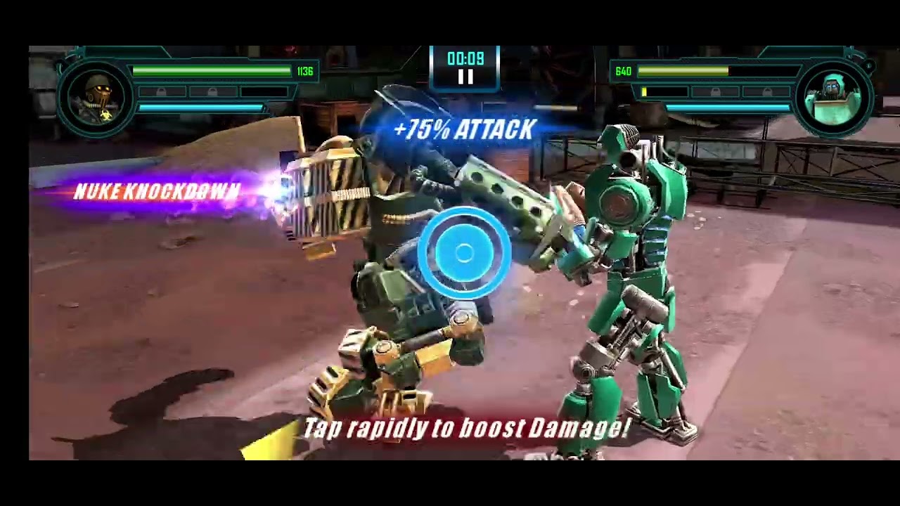 gameplay on real steel - YouTube