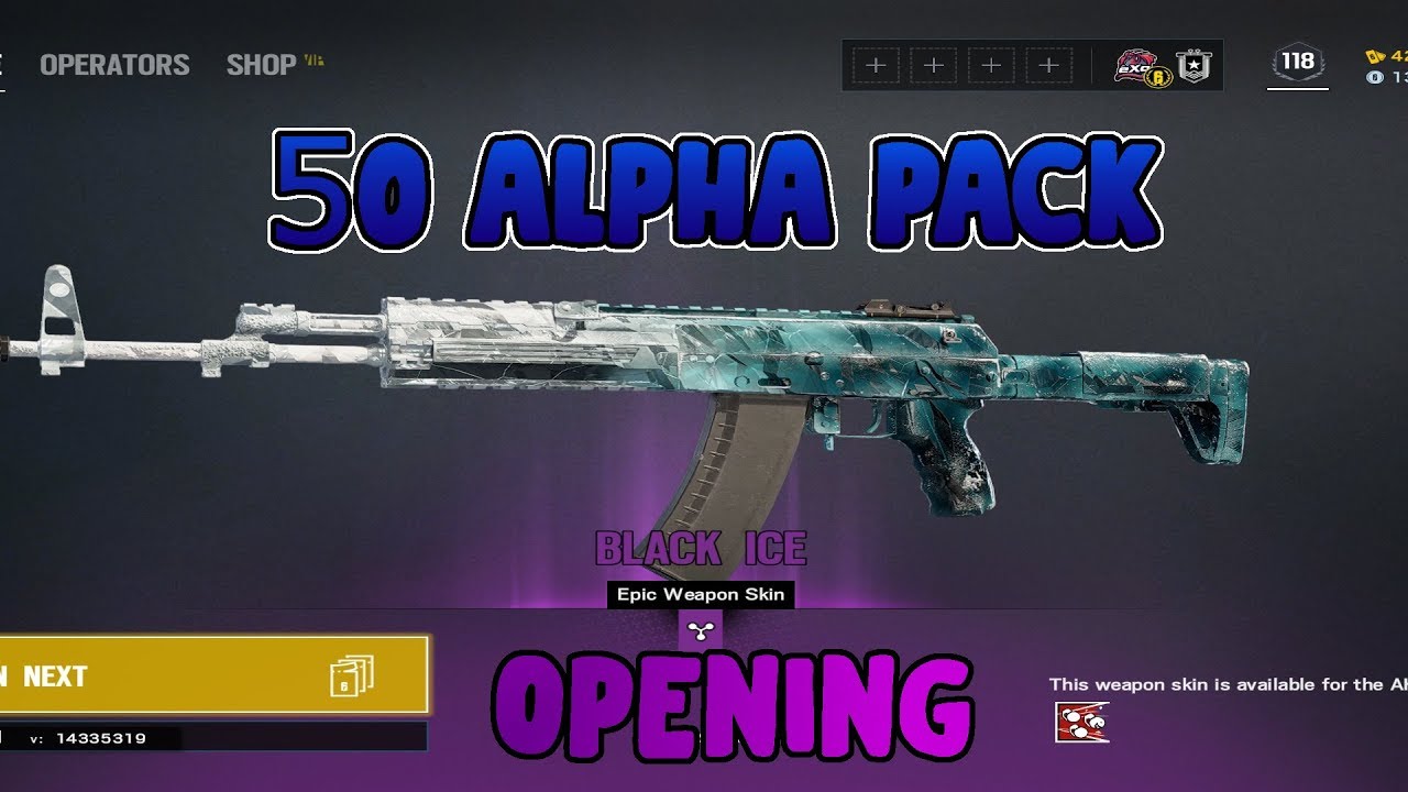 50 Alpha Pack Opening😱 - YouTube
