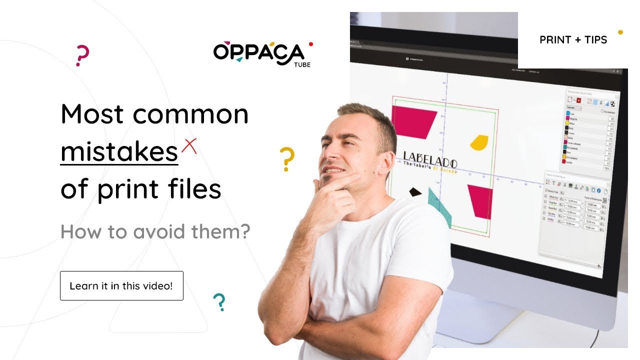 Most common errors of print files and how to avoid them! - YouTube