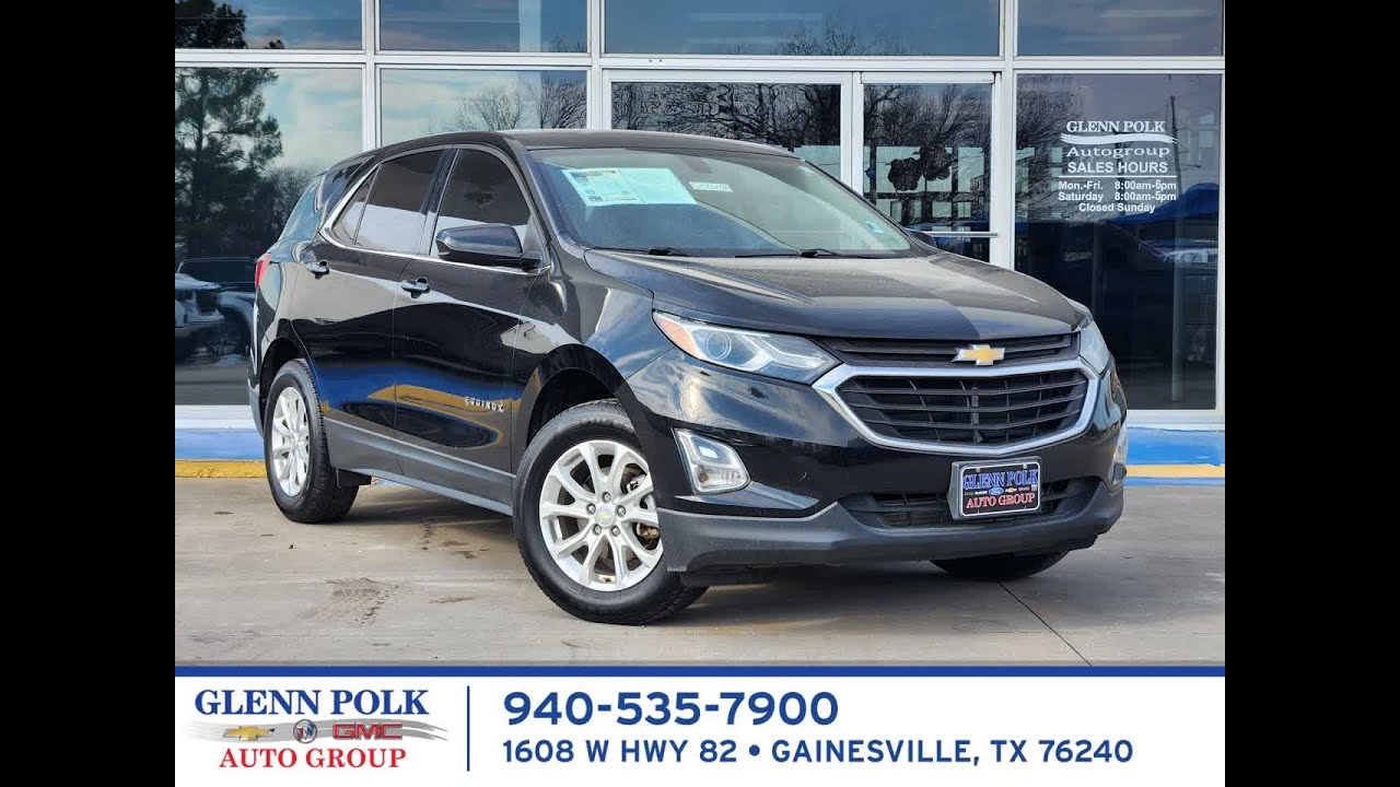 2018 Chevrolet Equinox LT TX, Gainesville, Sherman, Dallas, Sanger ...
