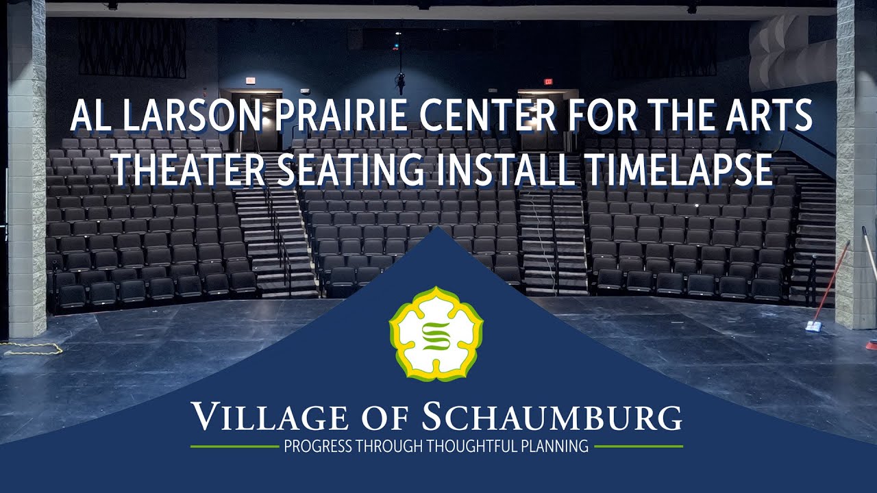 Al Larson Prairie Center for the Arts Theater Seating Install Timelapse ...