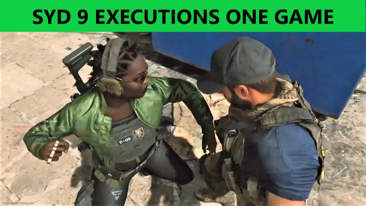 SYD FIRST TIME 9 EXECUTIONS IN ONE GAME . Call of Duty®: Modern Warfare ...