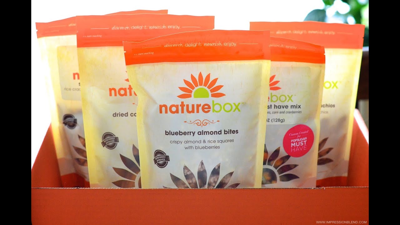 My first unboxing video. This time I see what NatureBox has to offer ...