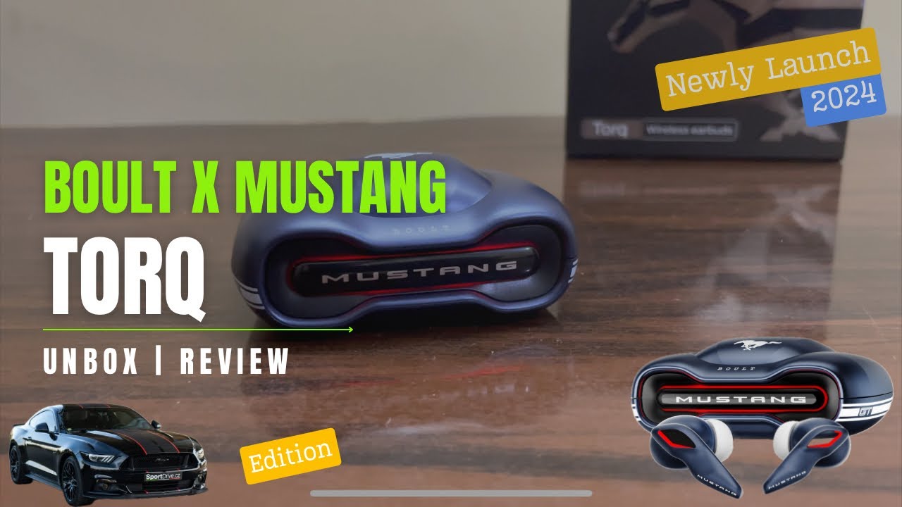 BOULT x Mustang Torq Bluetooth TWS Buds - Unbox & Review - YouTube