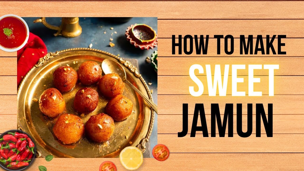 how to make | jamun | very easy | very tasty | sweet - YouTube