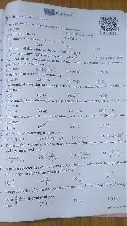 Unit 8 probability - YouTube