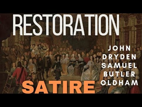 Restoration Satire: Exploring satire at the age of Dryden| History and ...