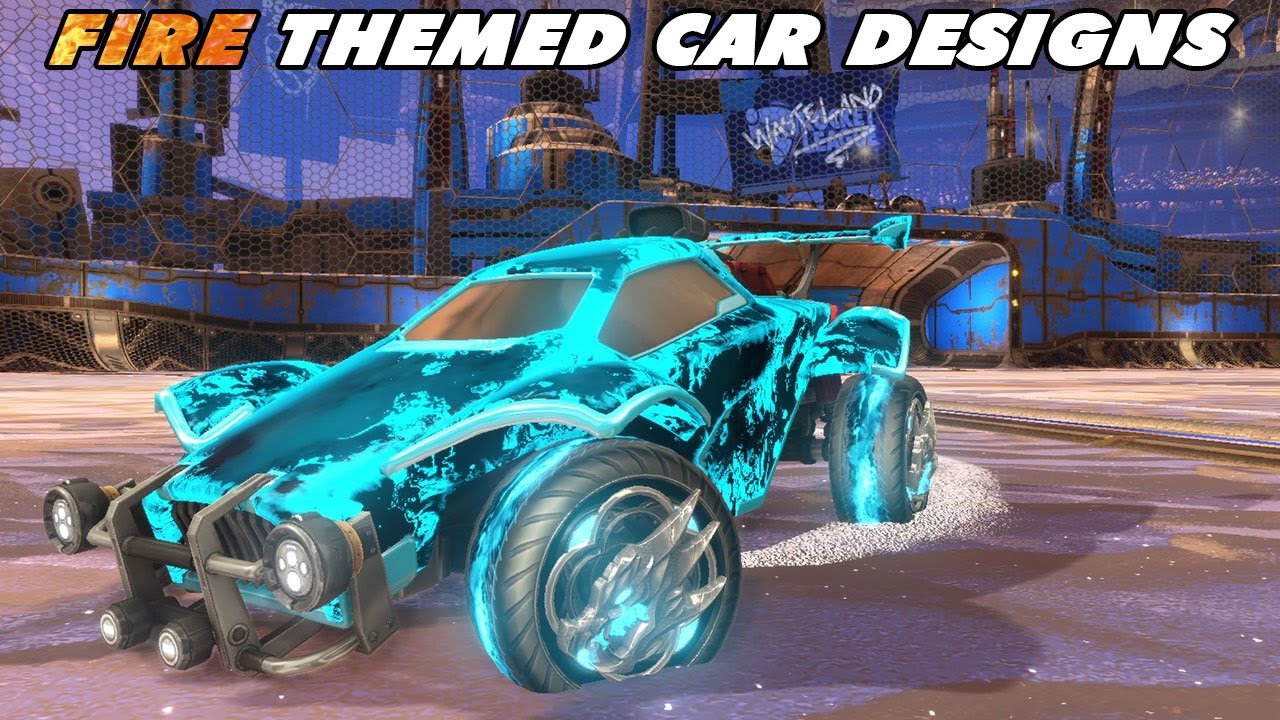Fire Themed Car Designs - Rocket League - YouTube