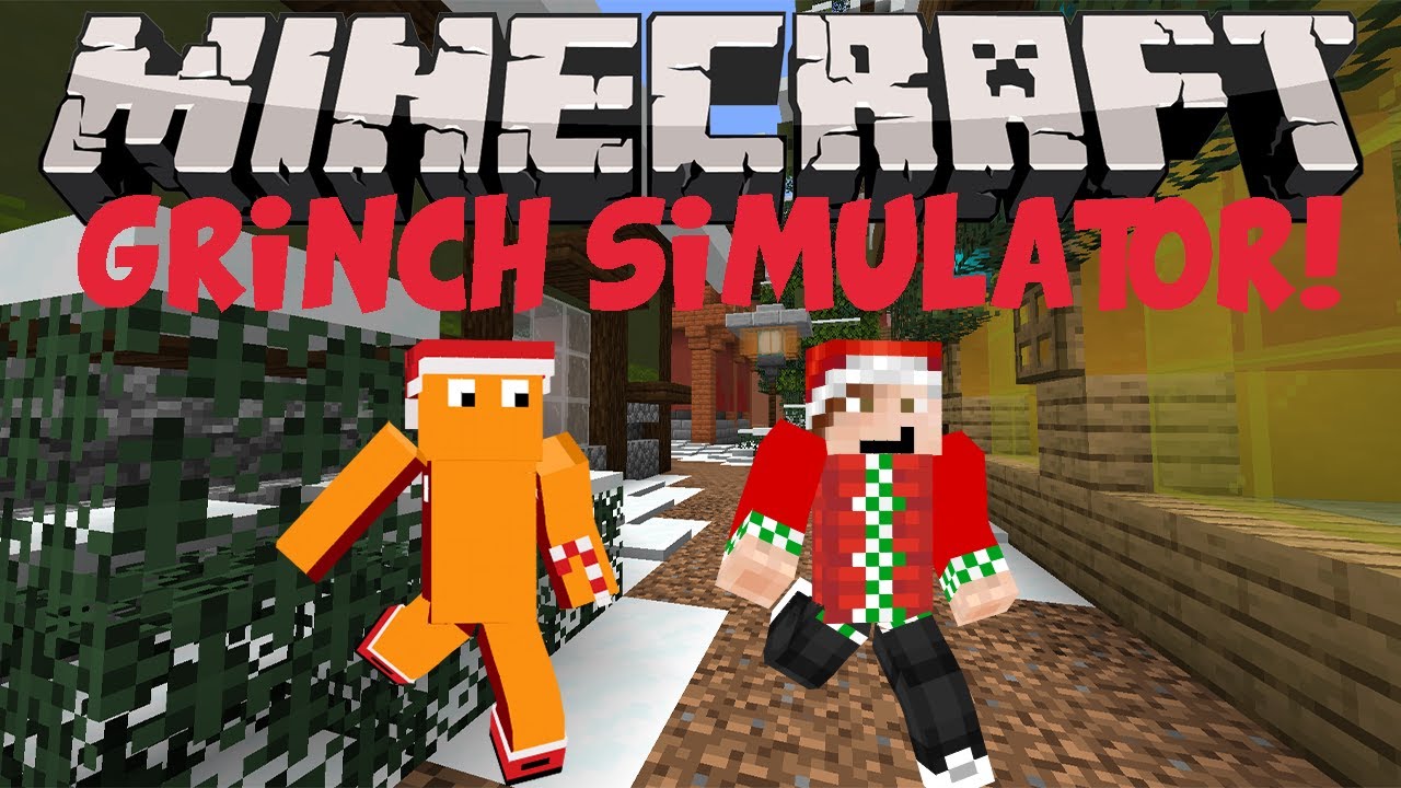 Minecraft: Grinch Simulator 2021 Mini-Game! - YouTube