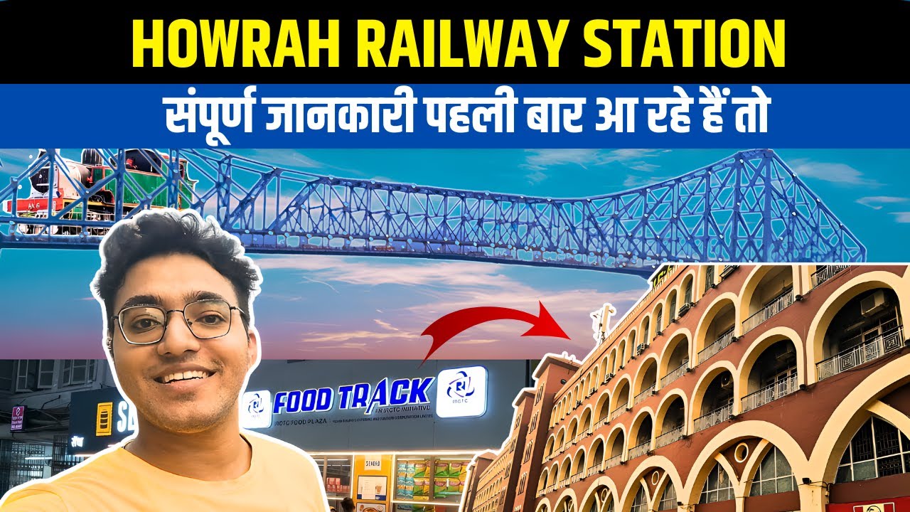 India's Largest Railway Station Howrah Railway Station Complete ...