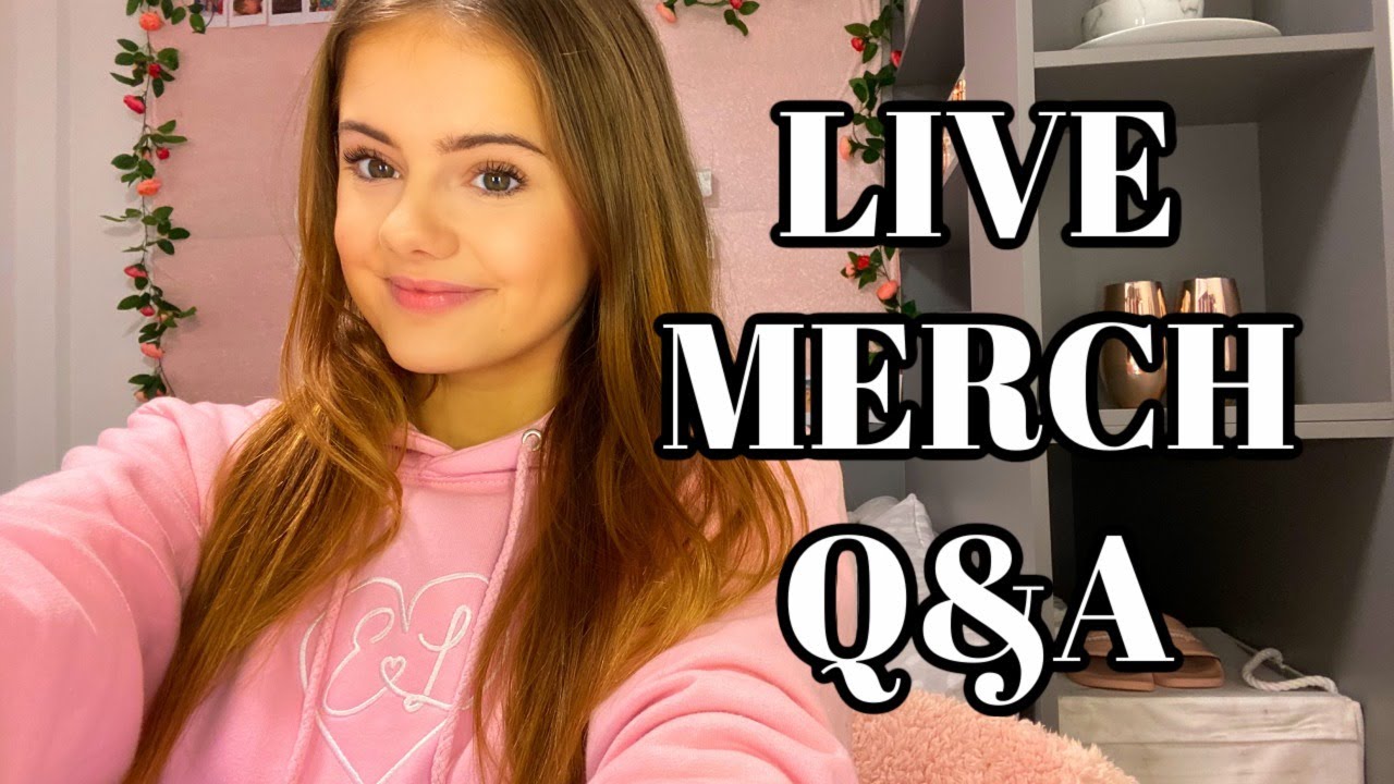 LIVE MERCH Q&A || ELLIE LOUISE - YouTube