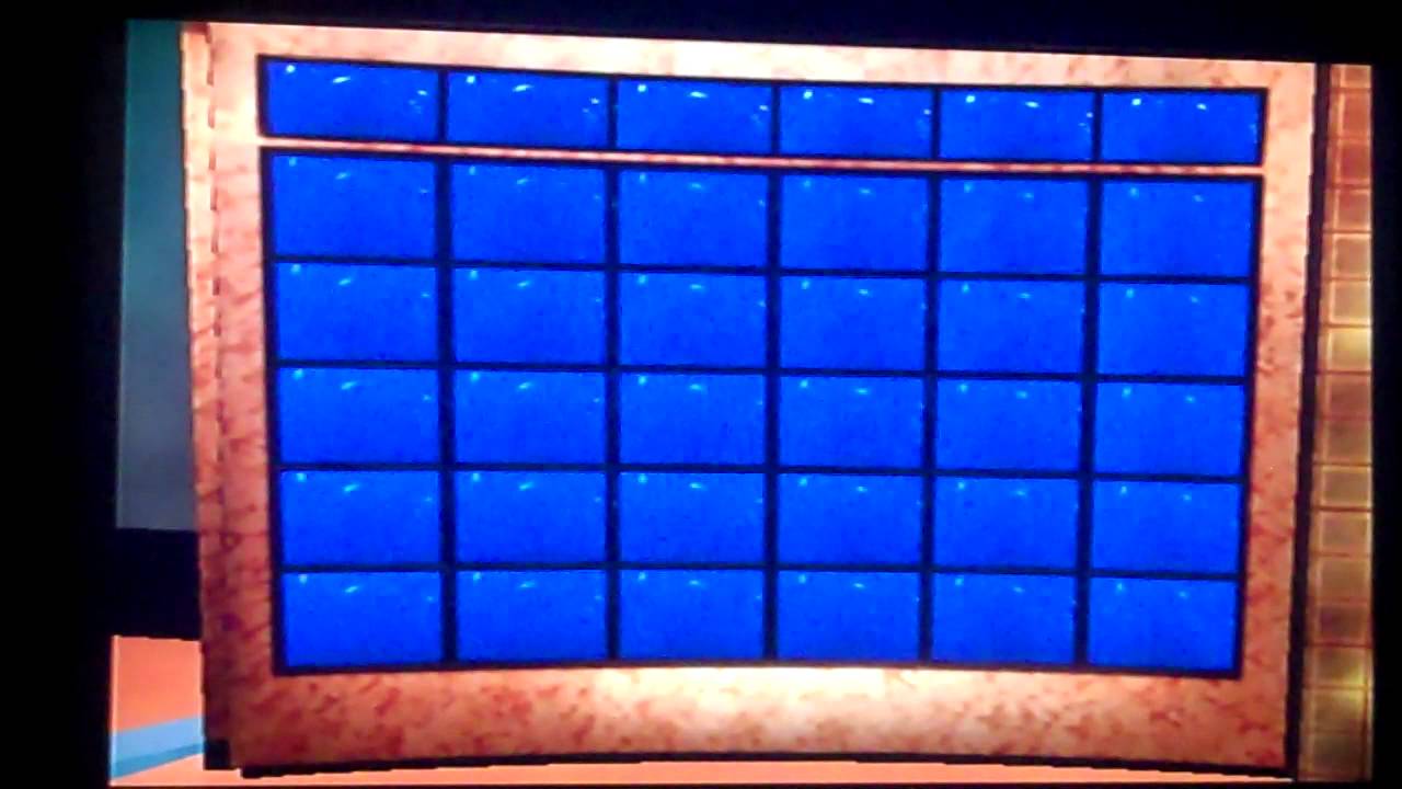 Jeopardy PS2 2nd Run Game 1 - YouTube