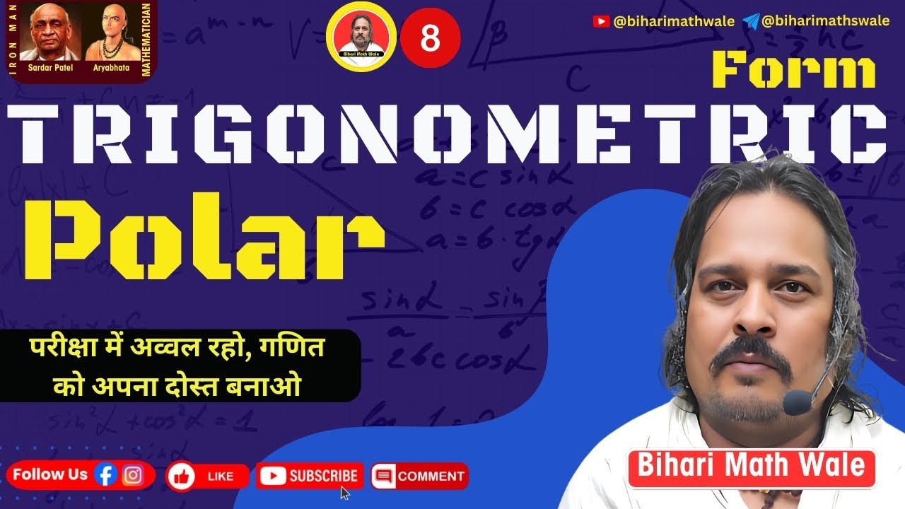 Polar and Trigonometric Form of Complex Numbers Simplified ...