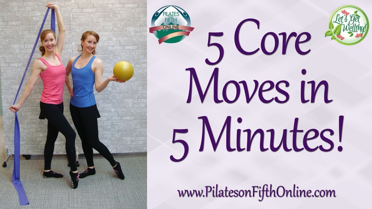 Core Exercises: 5 Moves in 5 Minutes - YouTube