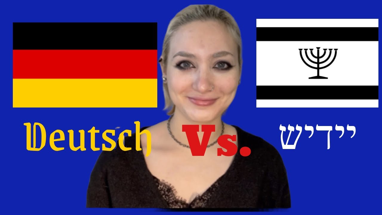How similar are Yiddish and German really? - YouTube