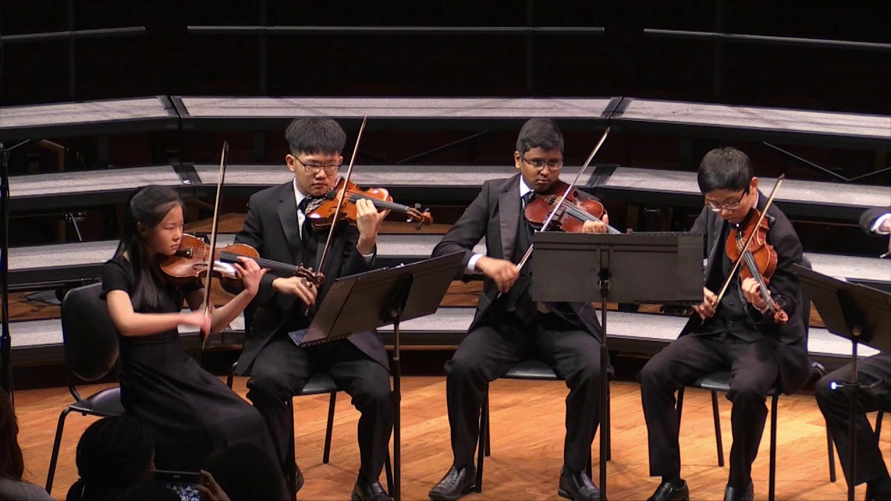 String Quartet No. 8, Mvt 2 - Shostakovich - Student String Octet - YouTube