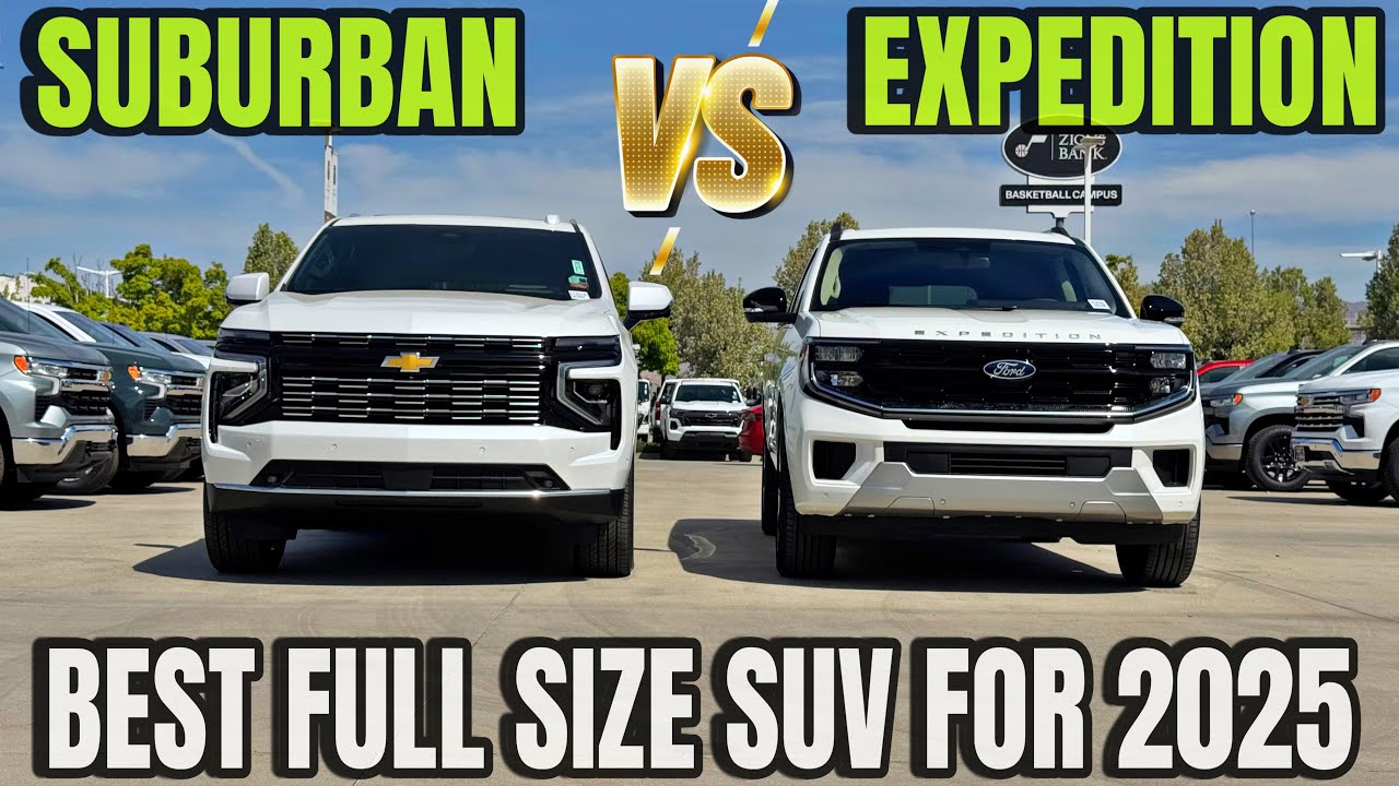 2025 Ford Expedition Platinum Max VS Chevy Suburban High Country: There ...