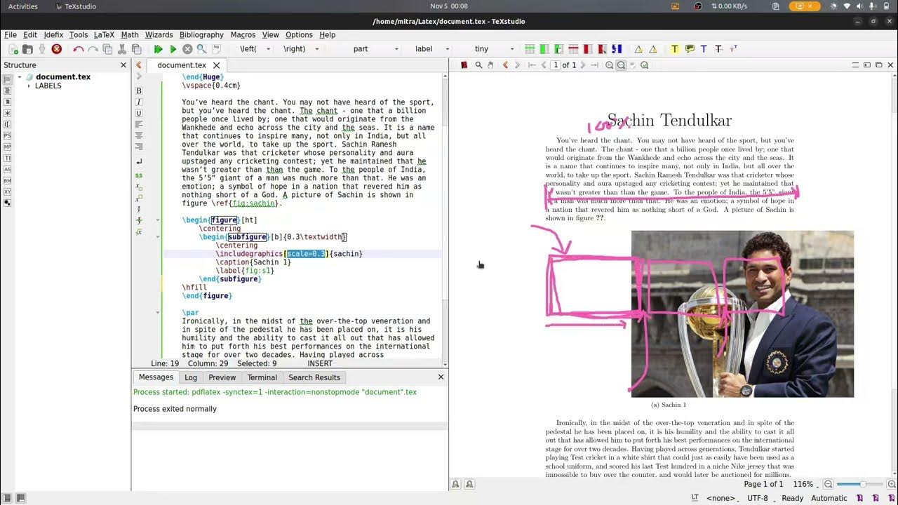How To Insert Image And Positioning In Latex. Insert Images In Group