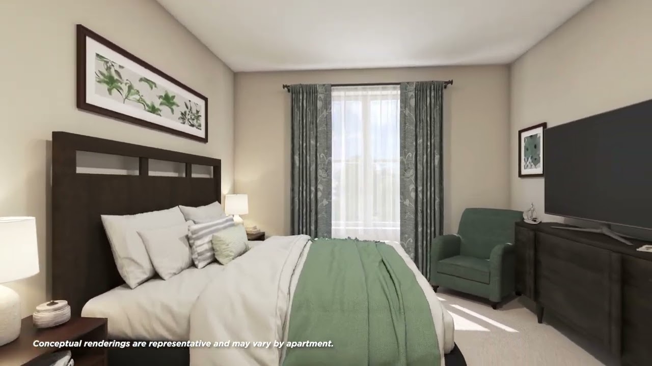 Oak Crest Senior Living Community — Georgetown Apartment Tour - YouTube