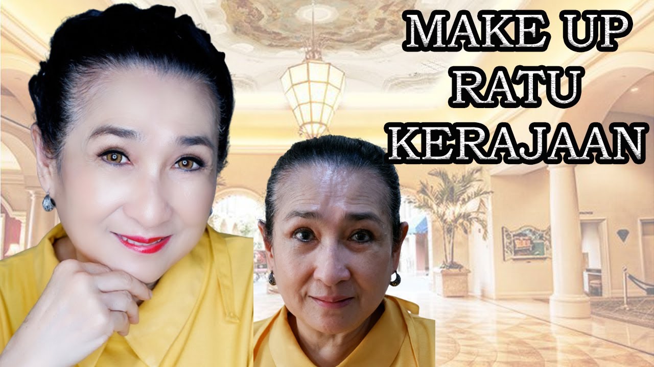 TUTORIAL MAKE UP ORANG TUA | TIPS BIKIN KERUTAN BERKURANG - YouTube