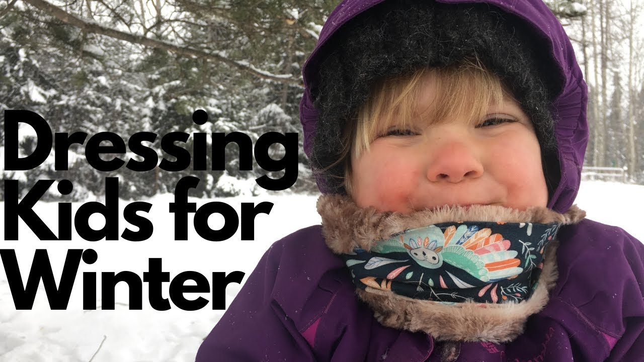 Dressing Kids for Winter in the North - YouTube