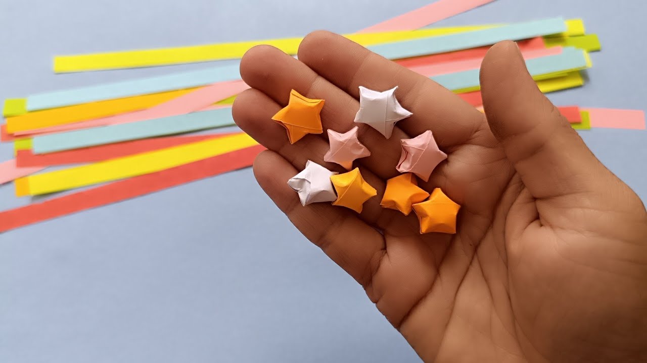 How to make Origami Lucky Star | Easy Origami Star Tutorial - YouTube